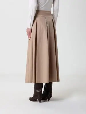 KANGRA Pleated Midi Skirt