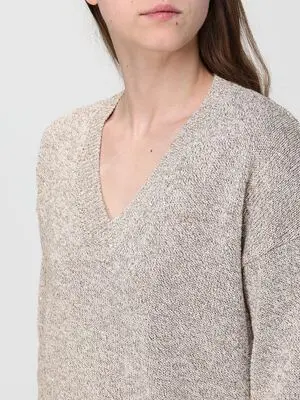 KANGRA V-neck Knit Sweater - Camel