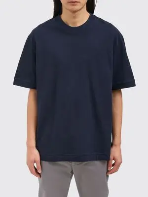 PAOLO PECORA Cotton T-shirt - Blue