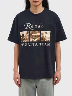 Rhude Printed Cotton T-shirt