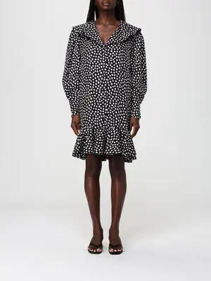 Chloé Polka Dot Shirt Dress - Black