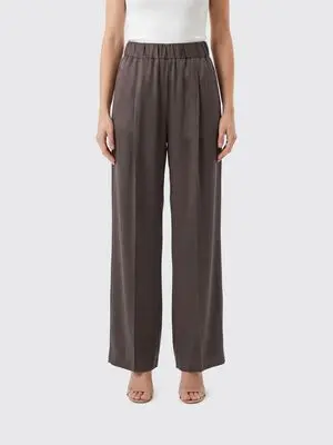 SEMICOUTURE Wide-leg Trousers - Cocoa