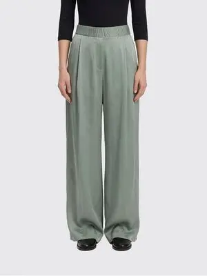 SEMICOUTURE Wide Leg Trousers - Green