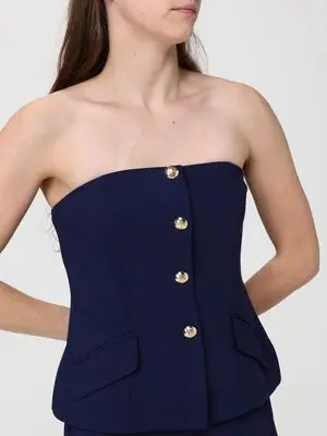 Ralph Lauren Strapless Gown With Peplum Detail