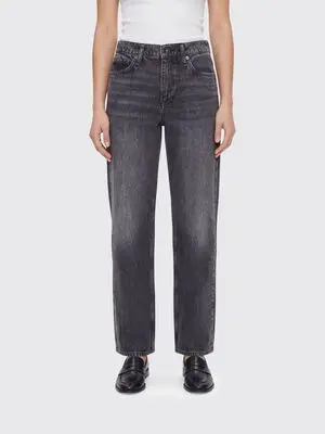 Women's Charcoal Straight Leg Jeans