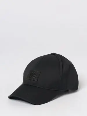 Dolce & Gabbana Baseball Cap With Logo - Black