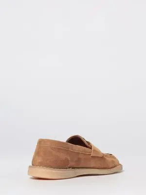 Dolce & Gabbana Suede Loafers With Leopard Print Detail