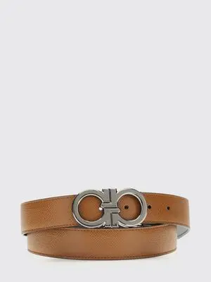 FERRAGAMO Ferragamo Gancini Belt Blue
