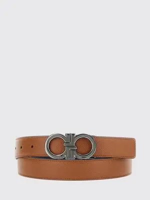 FERRAGAMO Ferragamo Gancini Belt Cocoa