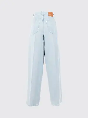 DONDUP Straight Leg Jeans - Gnawed Blue