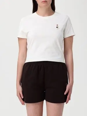 Maison Kitsuné Logo Cotton T-shirt - Ivory