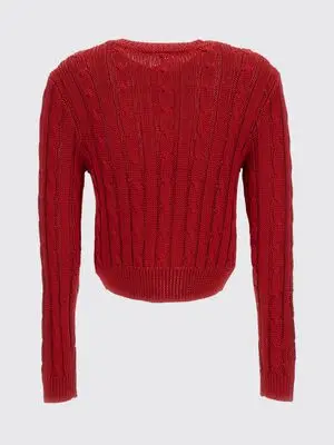 Ralph Lauren Cable Knit Cardigan - Red