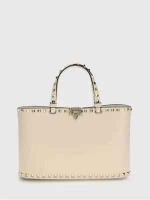Valentino Garavani Valentino Garavani Studded Handbag Ivory