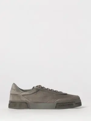 Dolce & Gabbana Portofino Light Suede Sneakers - Grey