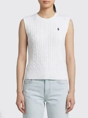 Polo Ralph Lauren Cotton Knit Vest - White
