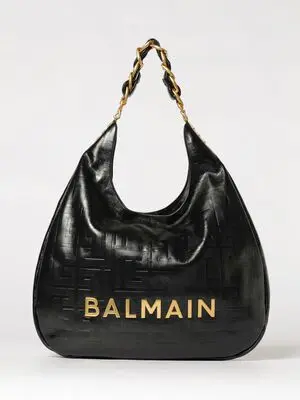 Balmain Black Shoulder Bags