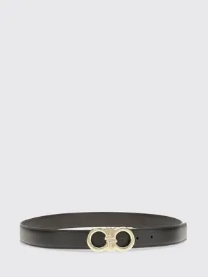 FERRAGAMO Gancini Buckle Belt - Black