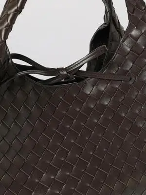 Bottega Veneta Woven Shoulder Bag - Brown