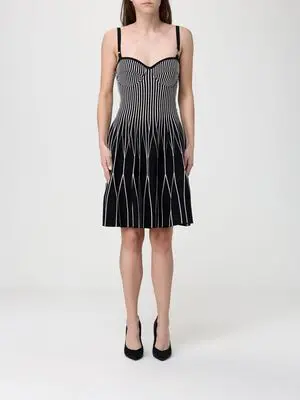 Elisabetta Franchi Knit Fit & Flare Dress