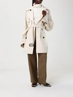 TOTEME Cotton Wide-leg Trousers - Brown
