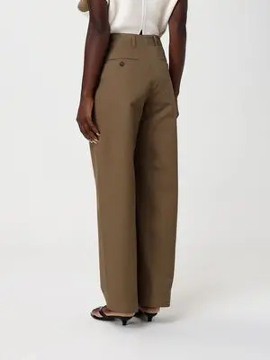 TOTEME Cotton Wide-leg Trousers - Brown