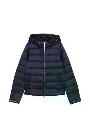 Liu Jo Hooded Puffer Jacket - Blue