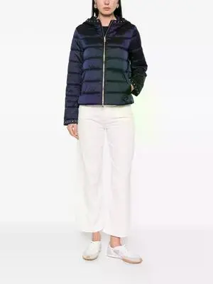 Liu Jo Hooded Puffer Jacket - Blue