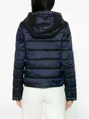 Liu Jo Hooded Puffer Jacket - Blue
