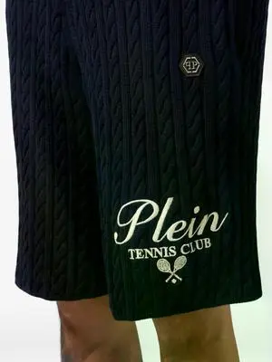 Philipp Plein Knitted Drawstring Shorts