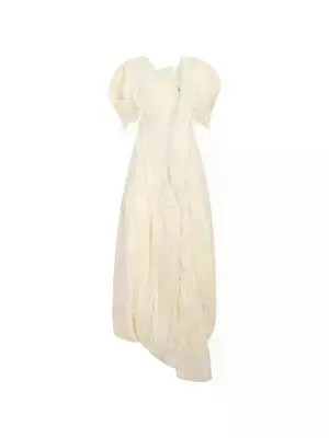 Khaite Quintin Fringed Maxi Dress