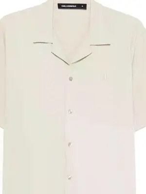 Karl Lagerfeld Buttoned Short-sleeves Shirt