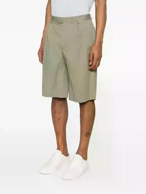 Karl Lagerfeld Pleated Shorts - Green