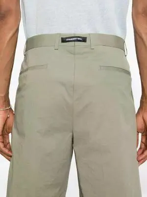 Karl Lagerfeld Pleated Shorts - Green