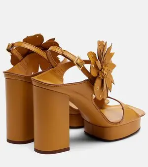 Zimmermann Brightside Platform Leather Sandals