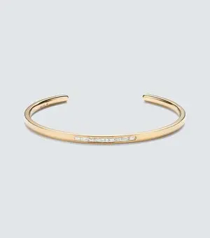 Shay Jewelry 18kt Yellow Diamond Bangle - Gold