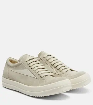 Rick Owens Vintage Suede Sneakers - Grey