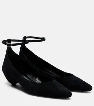 JUDE Mode Suede Pumps - Black