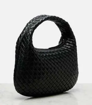 Bottega Veneta Intrecciato Small Top-handle Bag - Black