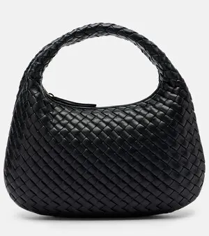 Bottega Veneta Intrecciato Small Top-handle Bag - Black