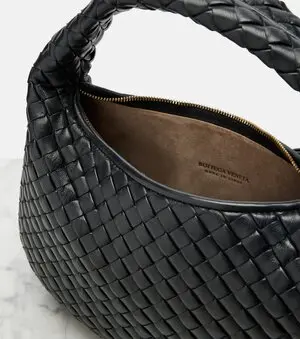 Bottega Veneta Intrecciato Small Top-handle Bag - Black
