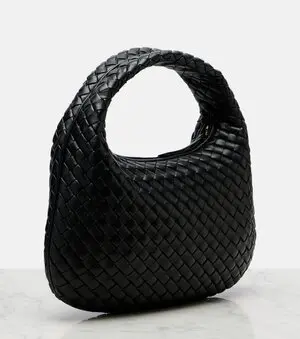 Bottega Veneta Intrecciato Small Top-handle Bag - Black