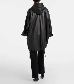 THE ROW Cassandre Leather Coat
