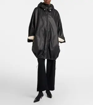 THE ROW Cassandre Leather Coat