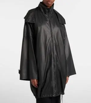 THE ROW Cassandre Leather Coat