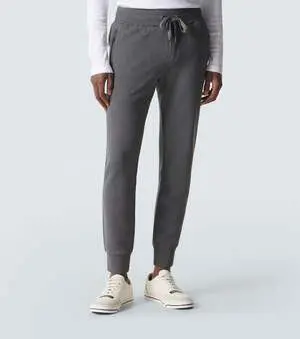 Dolce & Gabbana Cotton Jersey Sweatpants - Grey