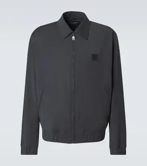 Dolce & Gabbana Logo Wool-blend Blouson Jacket