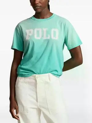 Polo Ralph Lauren Crew Neck T-shirt With Logo - Green