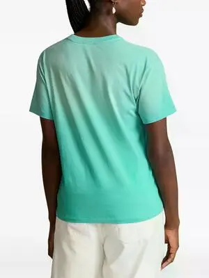 Polo Ralph Lauren Crew Neck T-shirt With Logo - Green