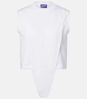JEAN PAUL GAULTIER Cotton Bodysuit - White