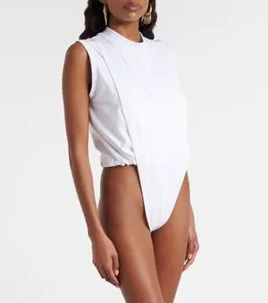 JEAN PAUL GAULTIER Cotton Bodysuit - White